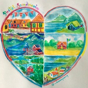 Nordic flags explained – a Polyglot illustrating Scandinavia