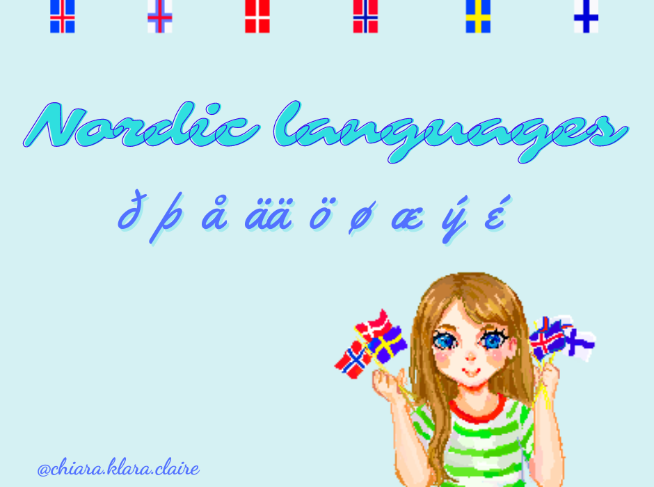 Tell Apart Nordic Languages – a Polyglot illustrating Scandinavia