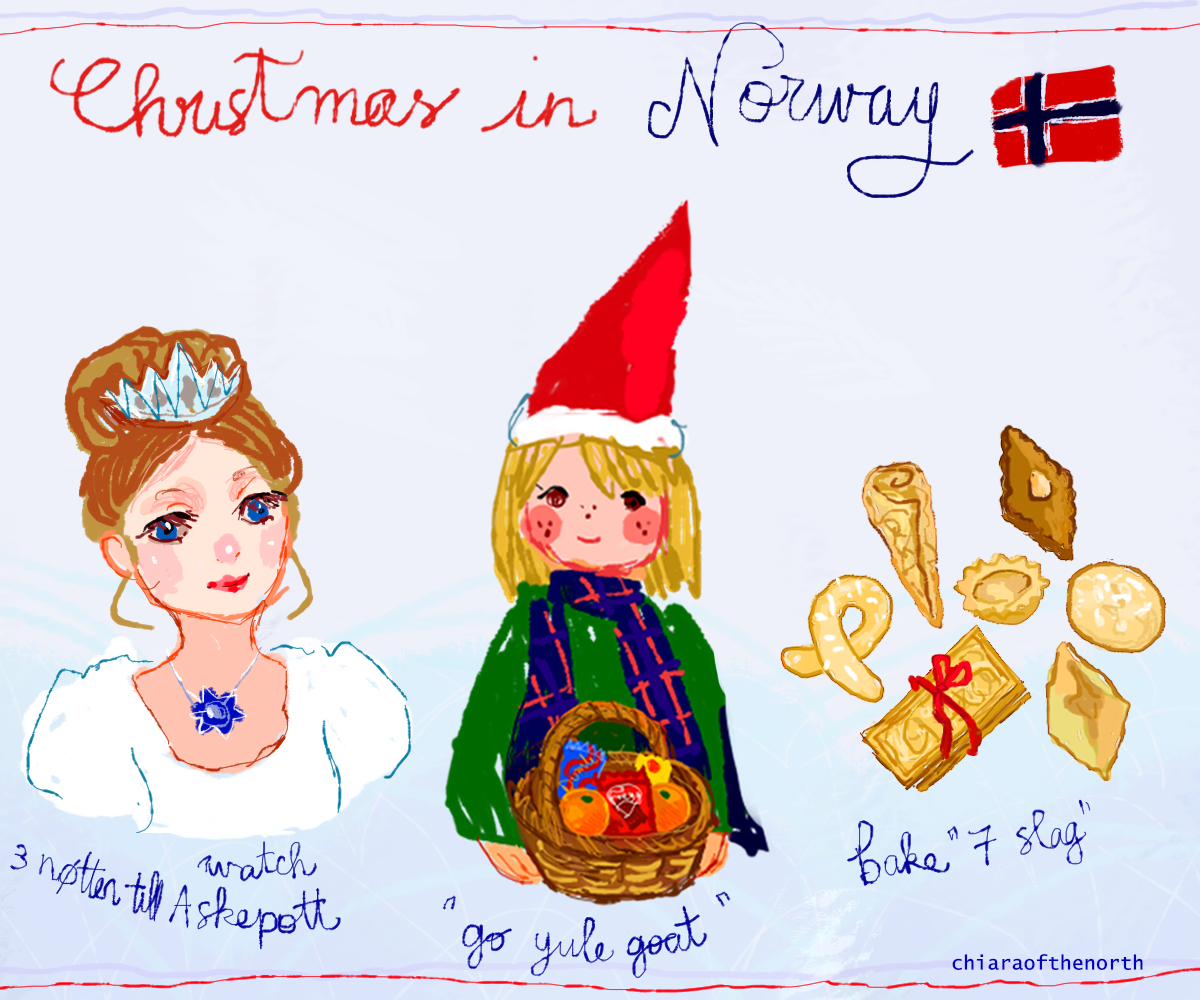 Cozy things Norwegians do around Christmas – a Polyglot illustrating ...