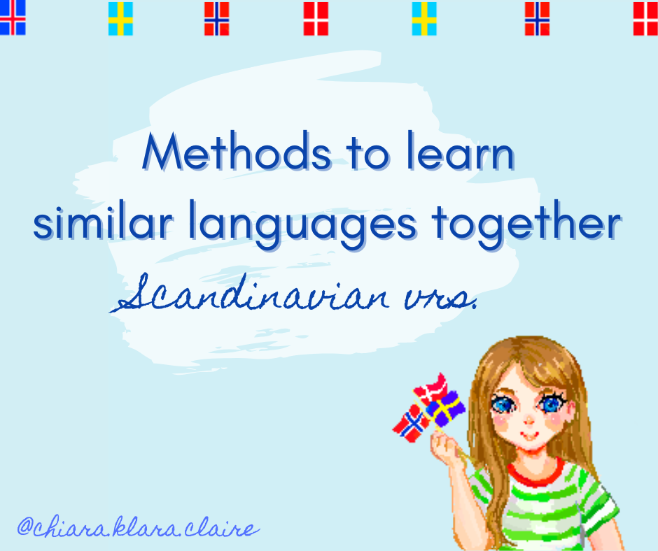 How I learned all Scandinavian languages (and more)- Anchor language ...